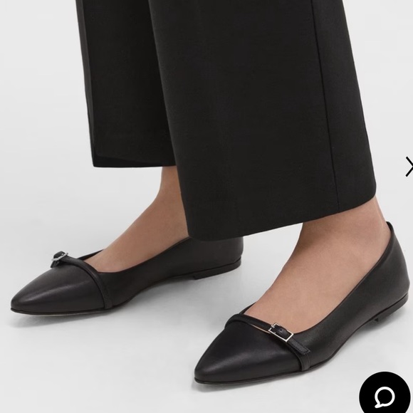 Theory | Shoes | Theory Mary Jane Flat In Leather | Poshmark